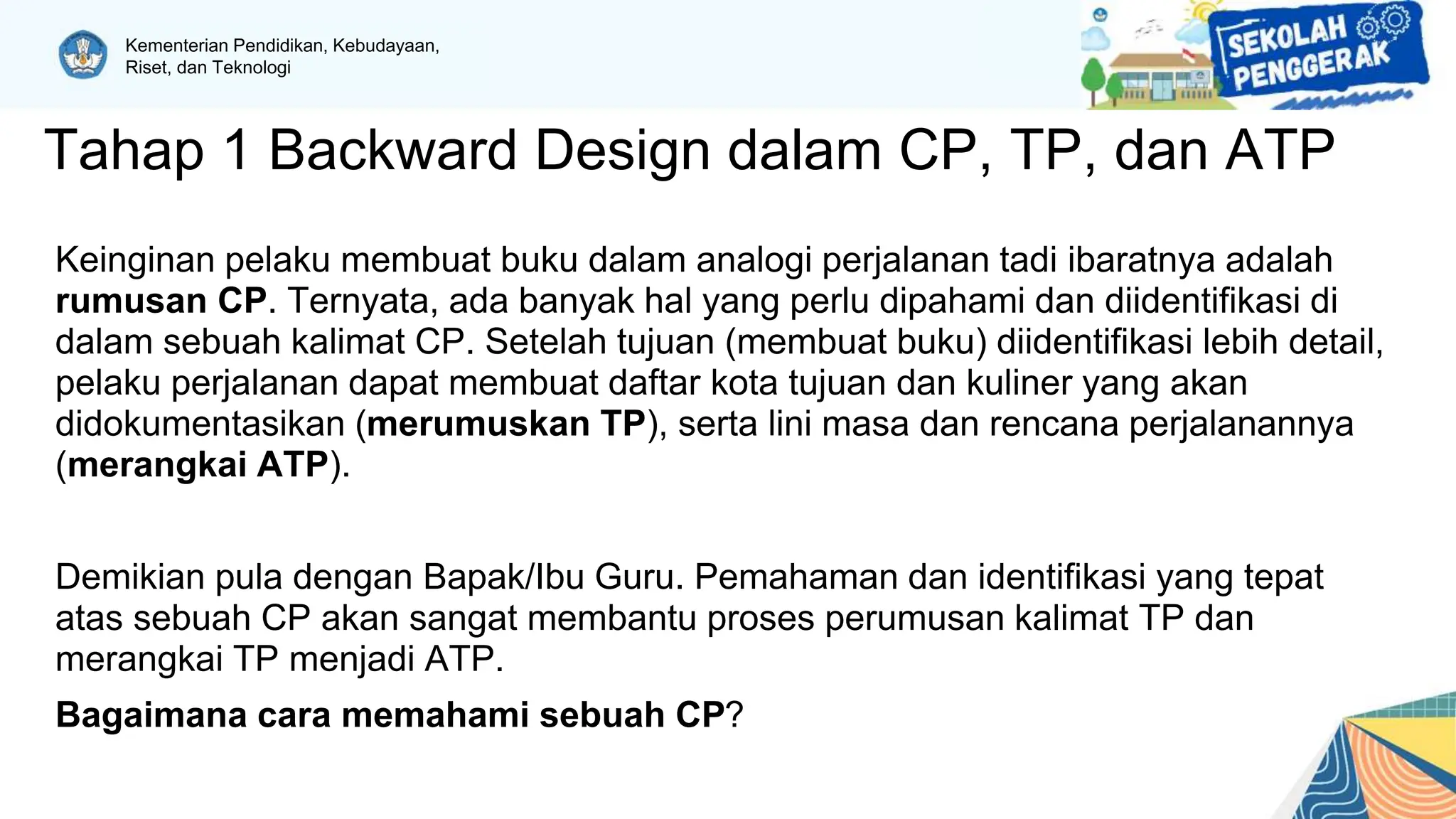 Menyusun TP dan ATP pada kurikulum merdeka | PPTX