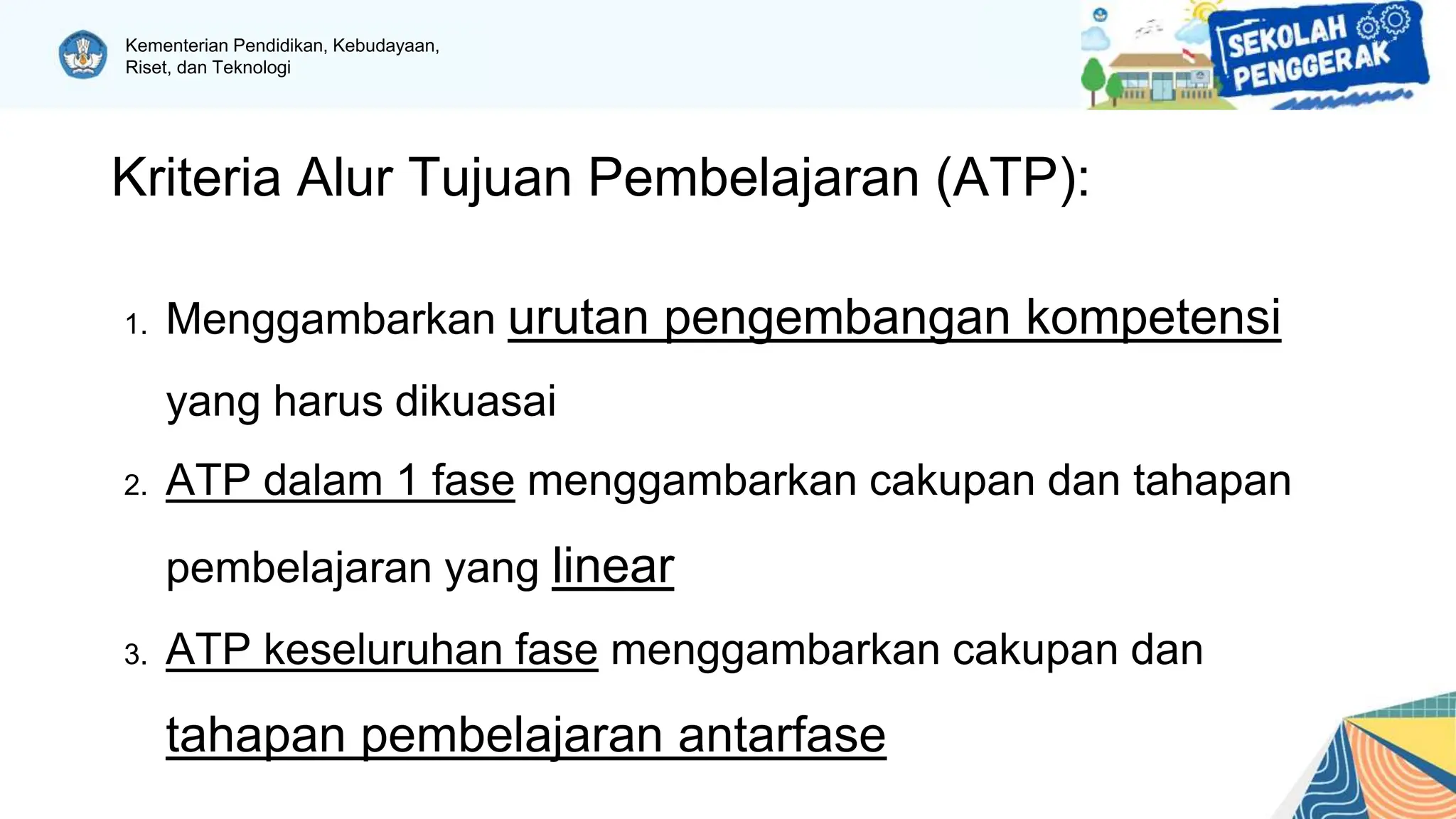 Menyusun TP dan ATP pada kurikulum merdeka | PPTX