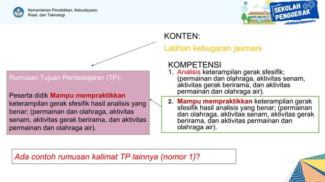 Menyusun TP dan ATP pada kurikulum merdeka | PPTX