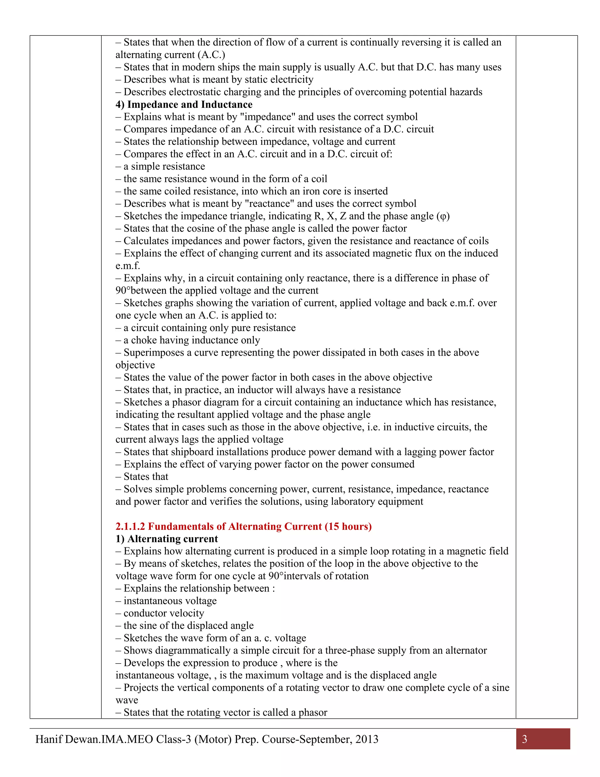 Department of Shipping, Bangladesh approved MEO Class-3 CoC Exam ...