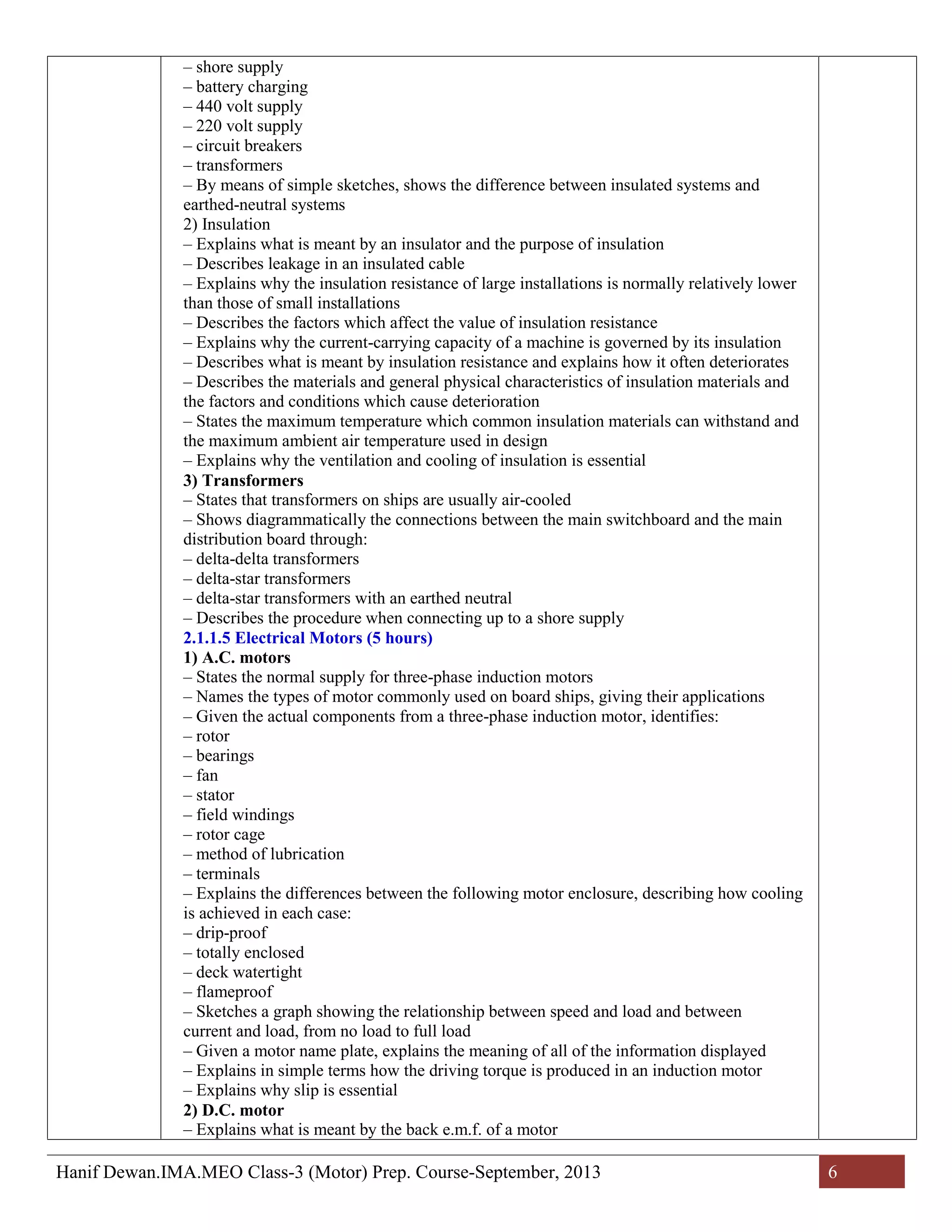 Department of Shipping, Bangladesh approved MEO Class-3 CoC Exam ...