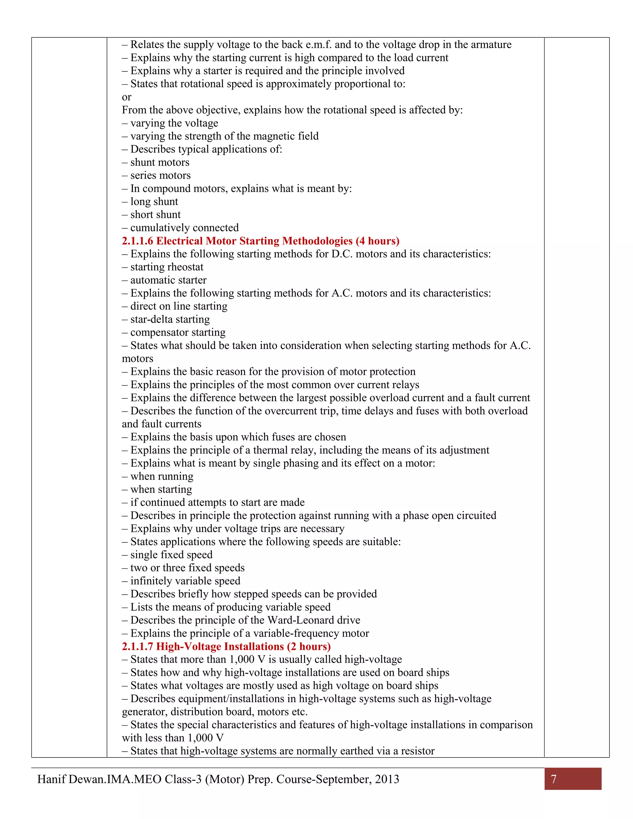 Department of Shipping, Bangladesh approved MEO Class-3 CoC Exam ...