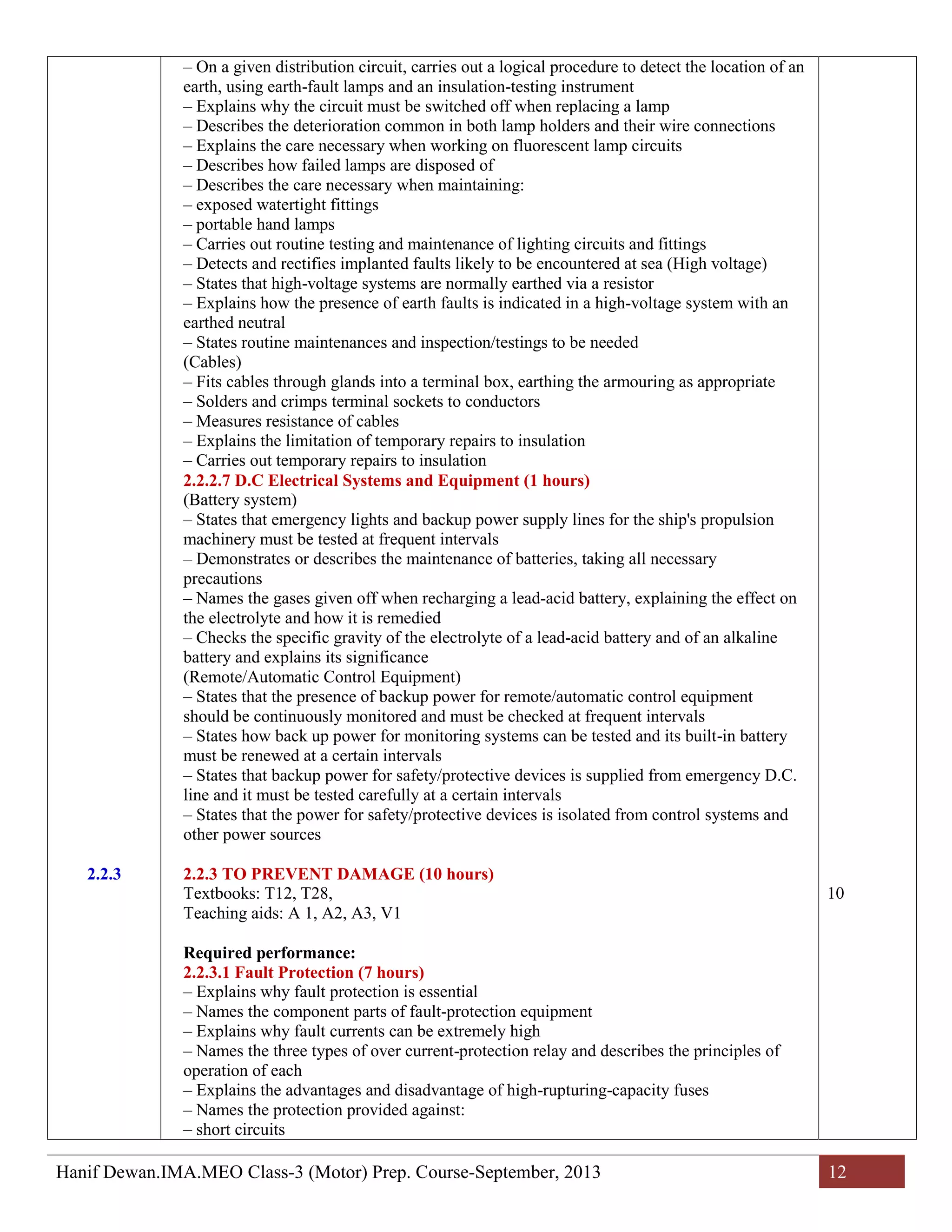 Department of Shipping, Bangladesh approved MEO Class-3 CoC Exam ...