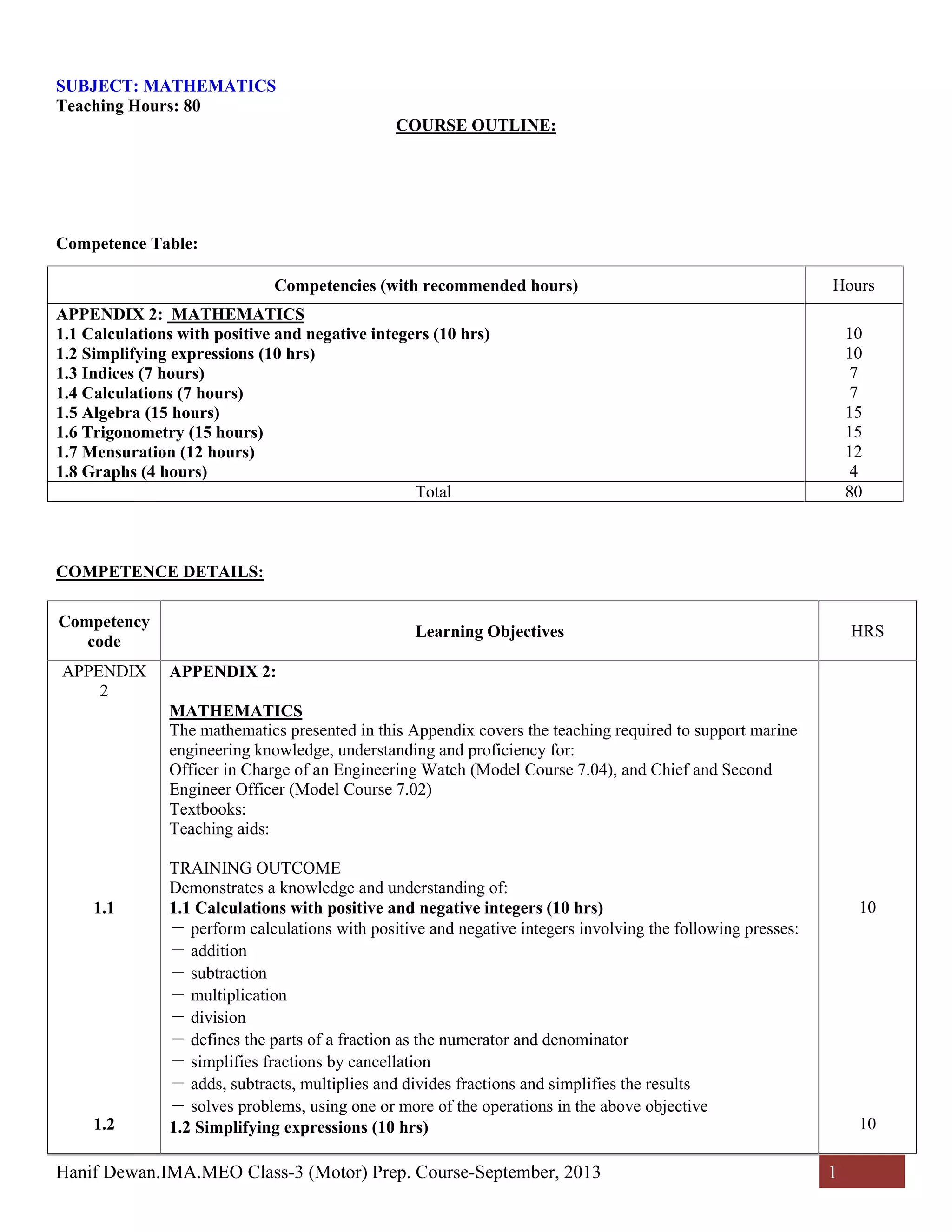 Department of Shipping, Bangladesh approved MEO Class-3 CoC Exam ...