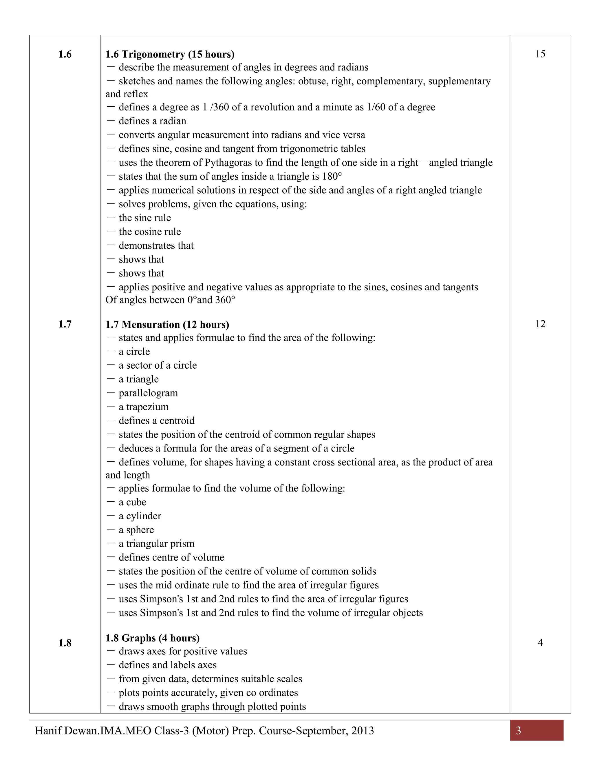 Department of Shipping, Bangladesh approved MEO Class-3 CoC Exam ...