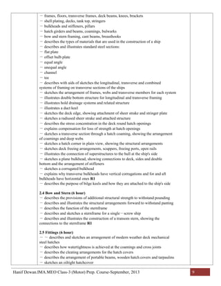 Department of Shipping, Bangladesh approved MEO Class-3 CoC Exam ...