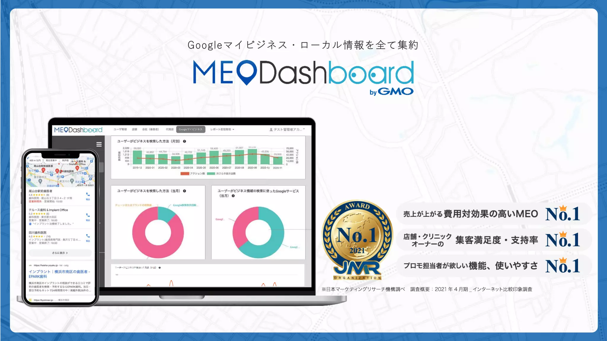 【MEO Dashboard by GMO】 | PPT