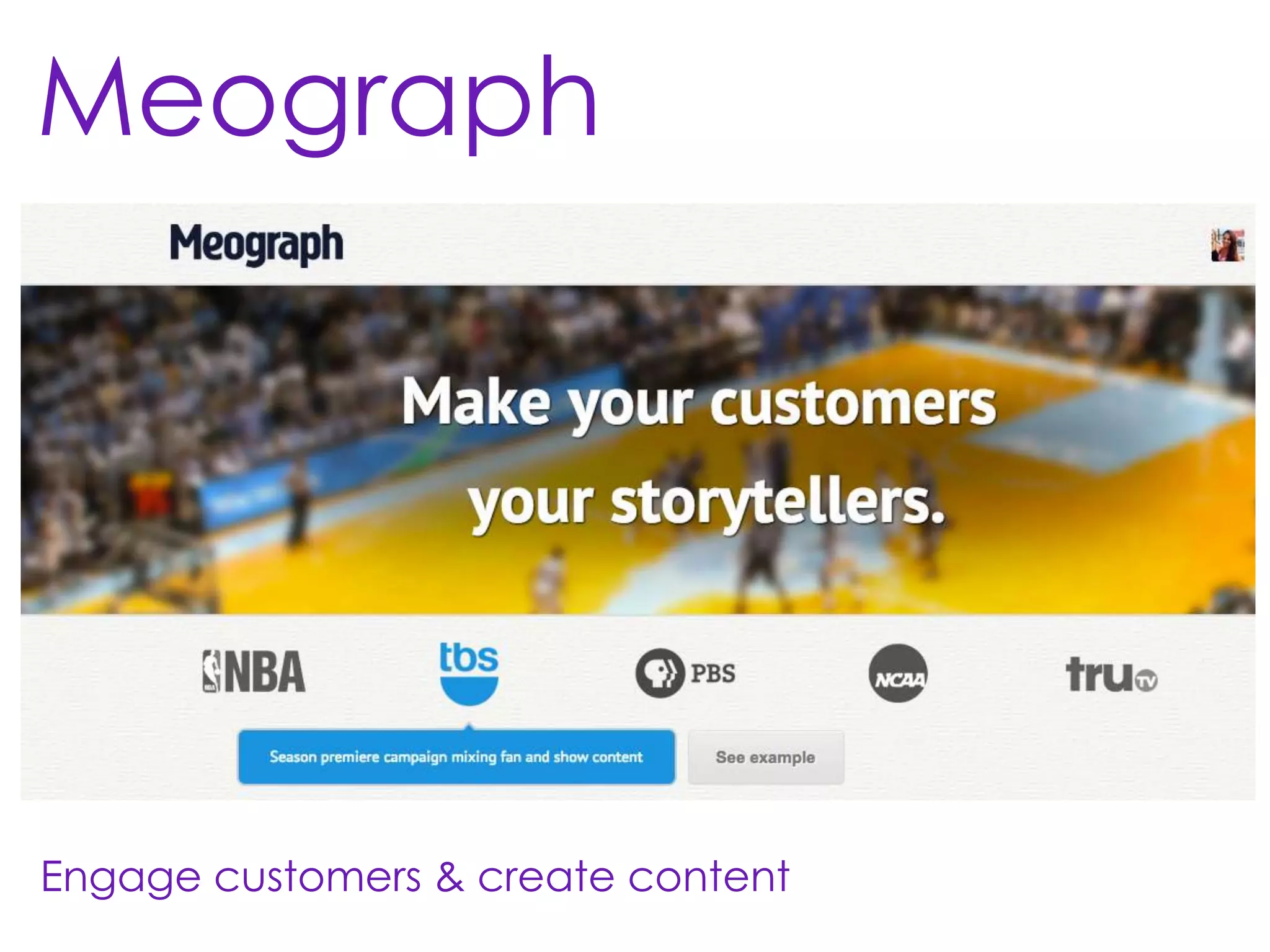 Meograph presentation | PPTX | Content Production | Hobbies & Interests