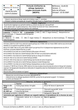 Meopa administration | PDF
