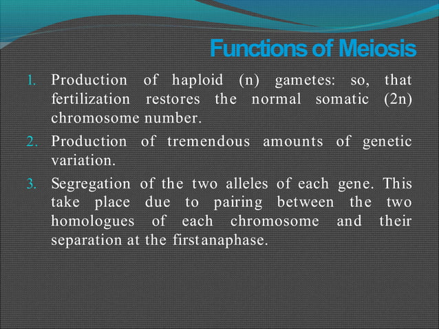 Cell division meosis- | PPT