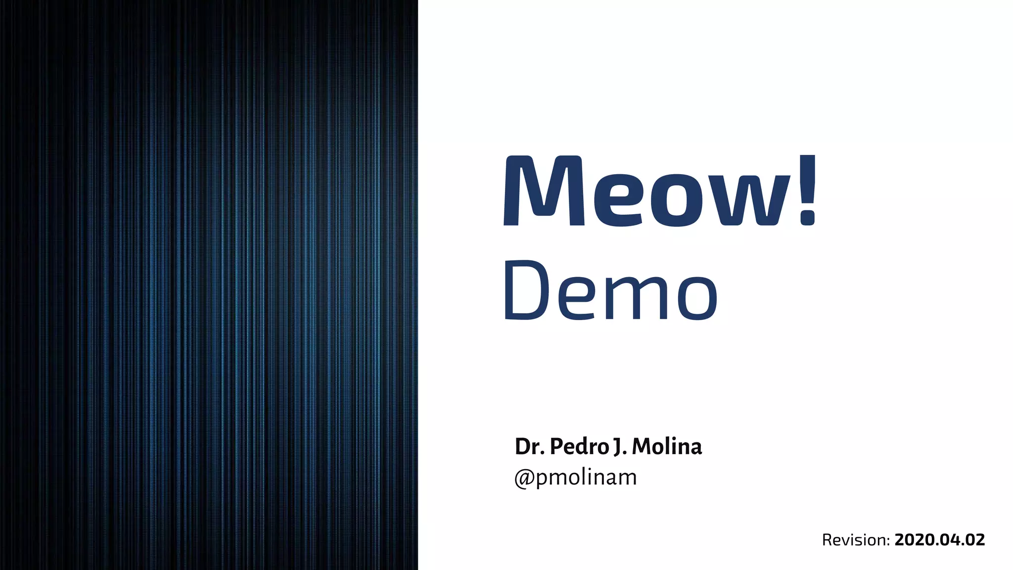 Meow Demo | PPT
