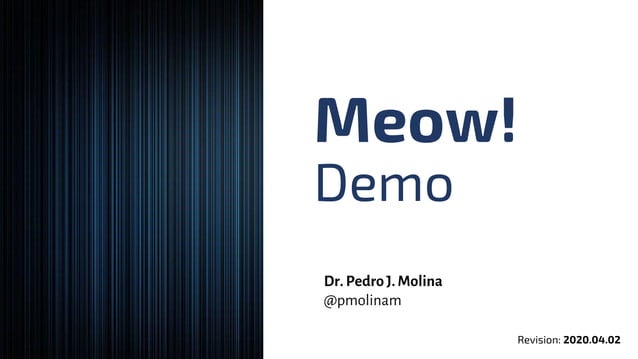 Meow Demo | PPT