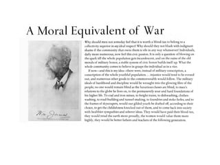 Moral Equivalent of War Broadsides | PDF