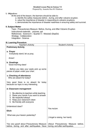 Meow Detailed Lesson Plan in Science VI.docx
