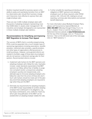 Multi Employer Plans | PDF