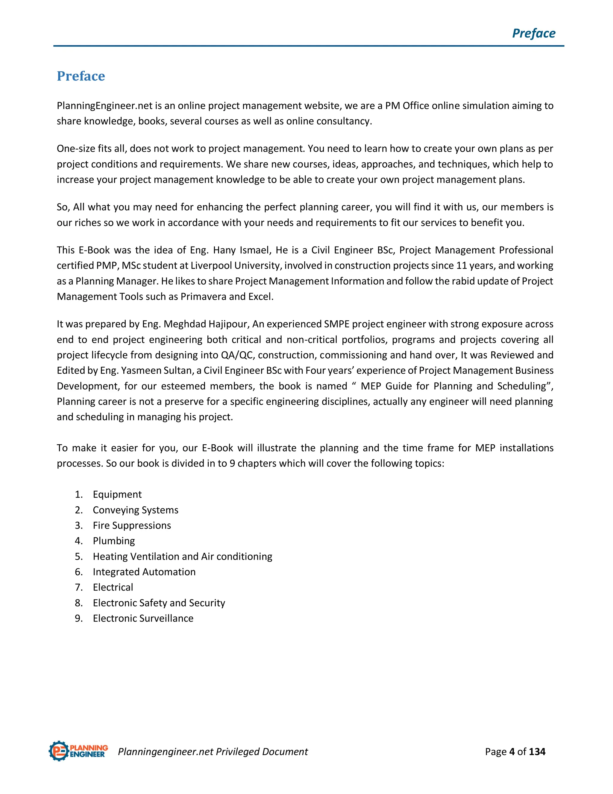 MEP Guide for Planning Engineers.pdf file | PDF