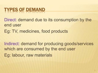 Managerial Economics - Demand | PPT