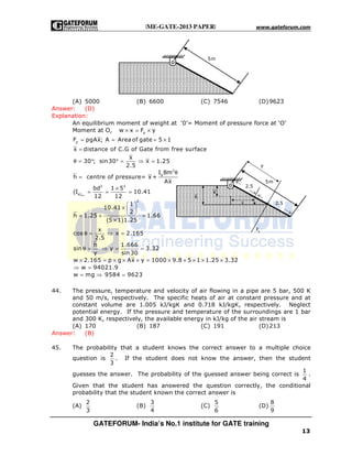 Me paper gate solved 2013 | PDF
