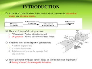 Direct Current Generator