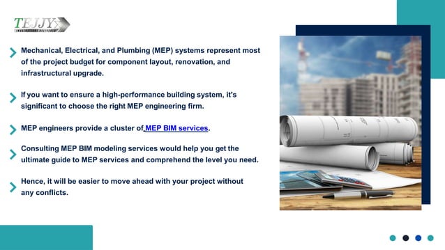 mep bim ppt.pptx | Civil Engineering Industry | Industries