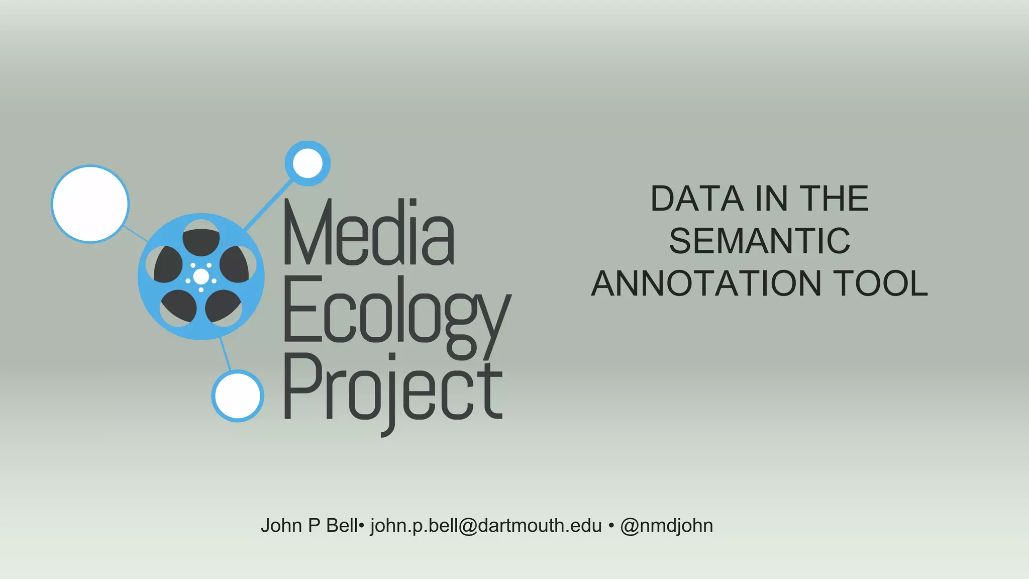 W3c Web Annotation In The Semantic Annotation Tool Ppt