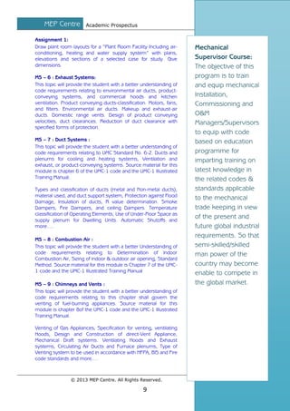 Mep courses academic programme brochure | PDF