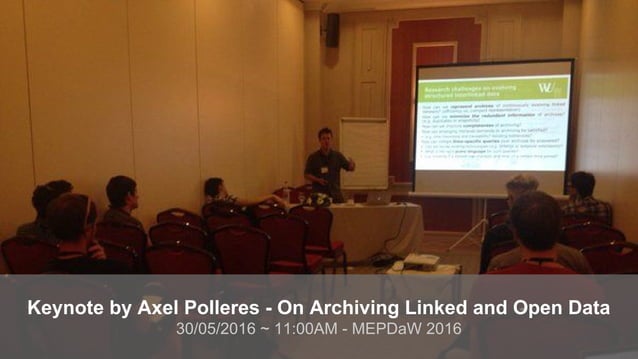 Versioned Triple Pattern Fragments | PPT