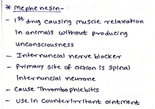 Mephenesin | PDF