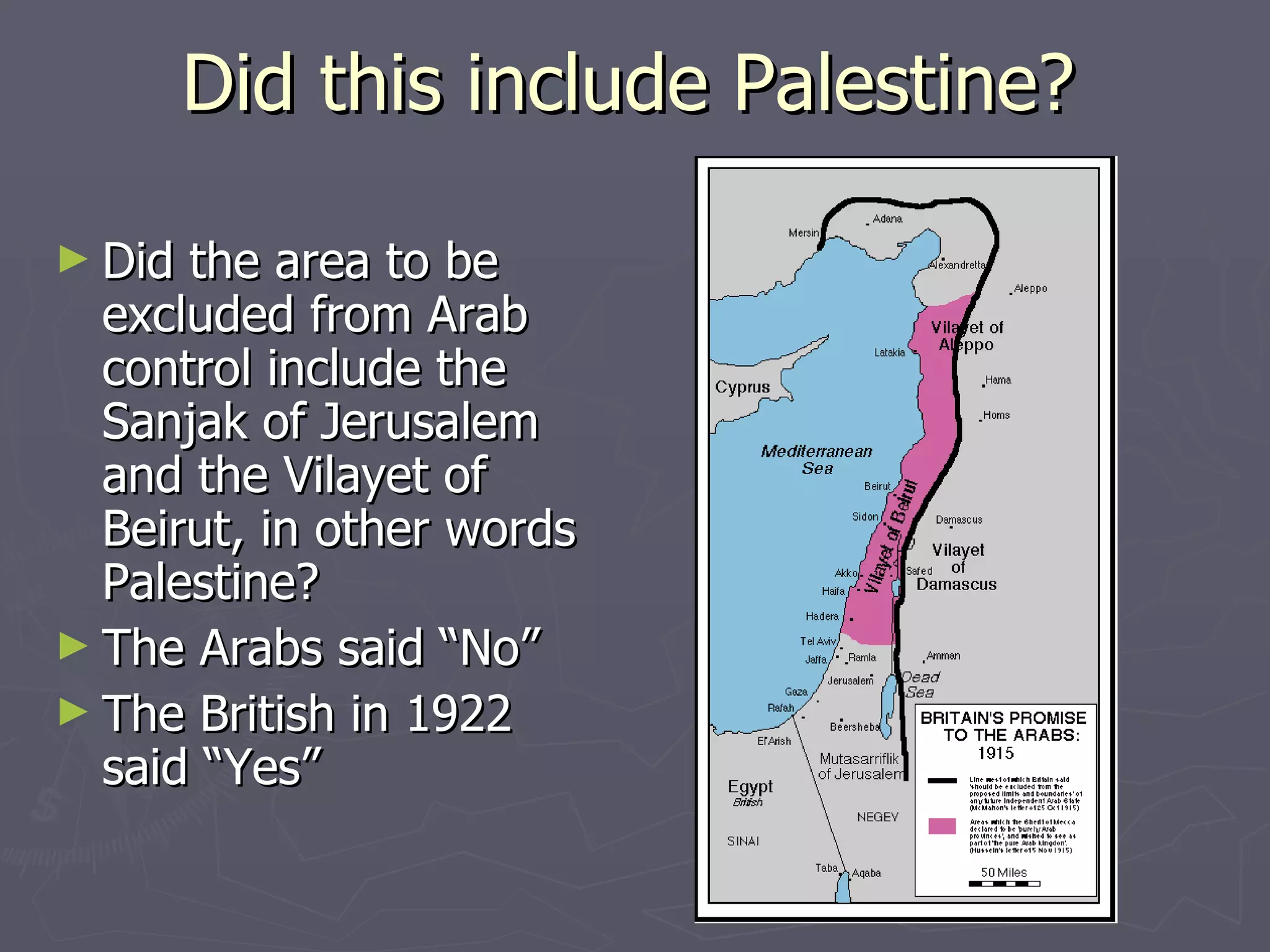 Israel and Palestine conflict powerpoint | PPT