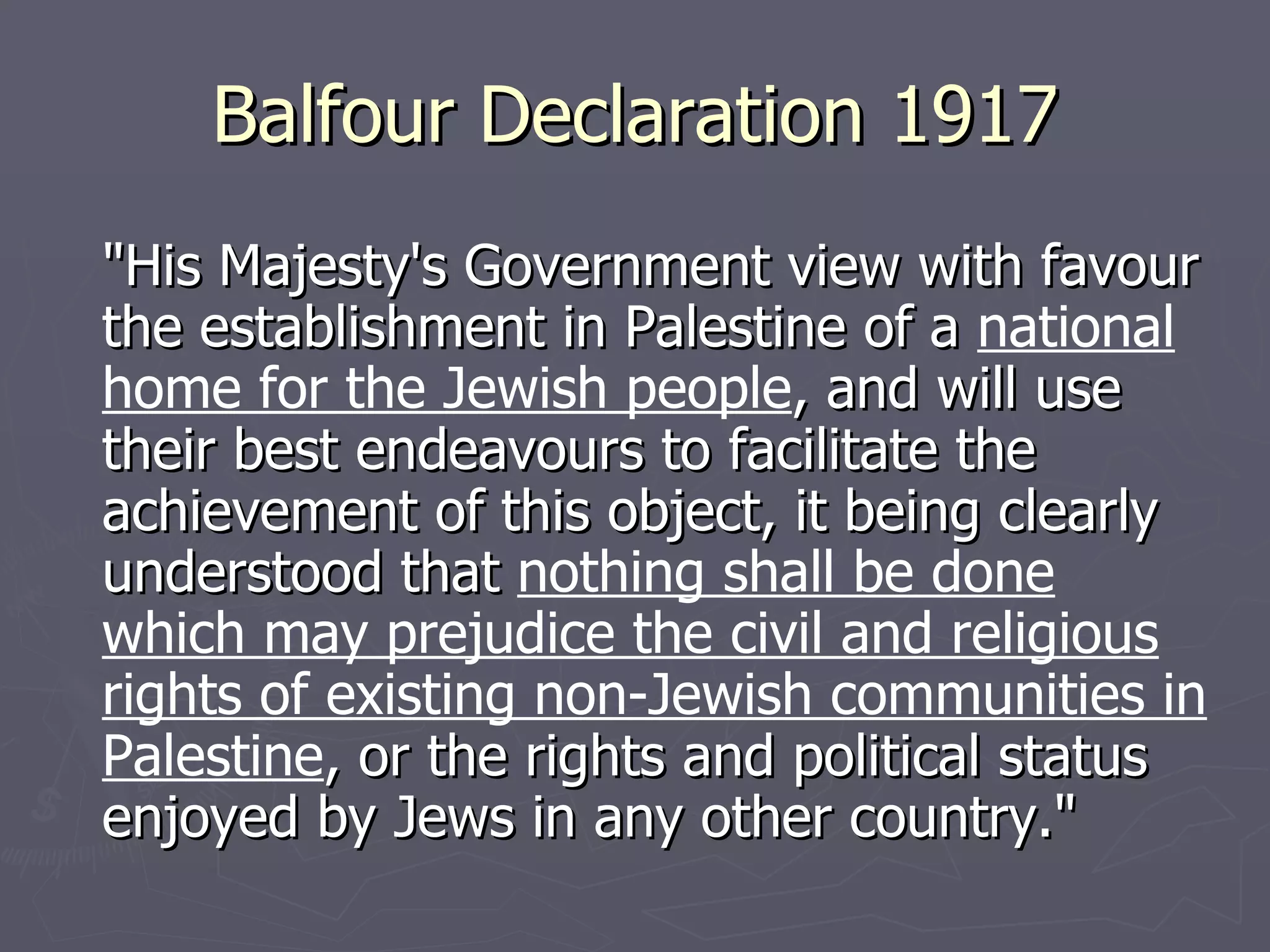 Israel and Palestine conflict powerpoint | PPT