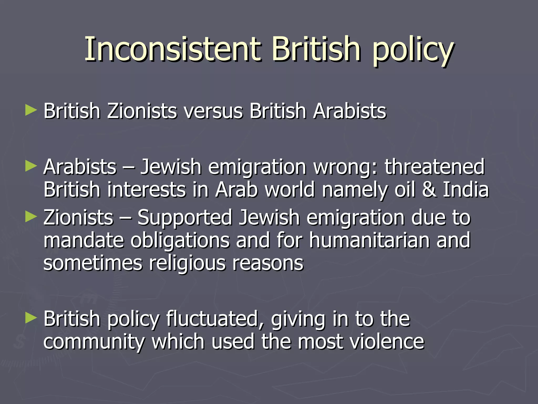 Israel and Palestine conflict powerpoint | PPT