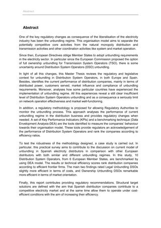 Analysis of Distribution System Operator Unbundling | PDF