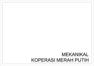 E MEP KOPERASI DESA MERAH PUTIH INDONESIA | PDF