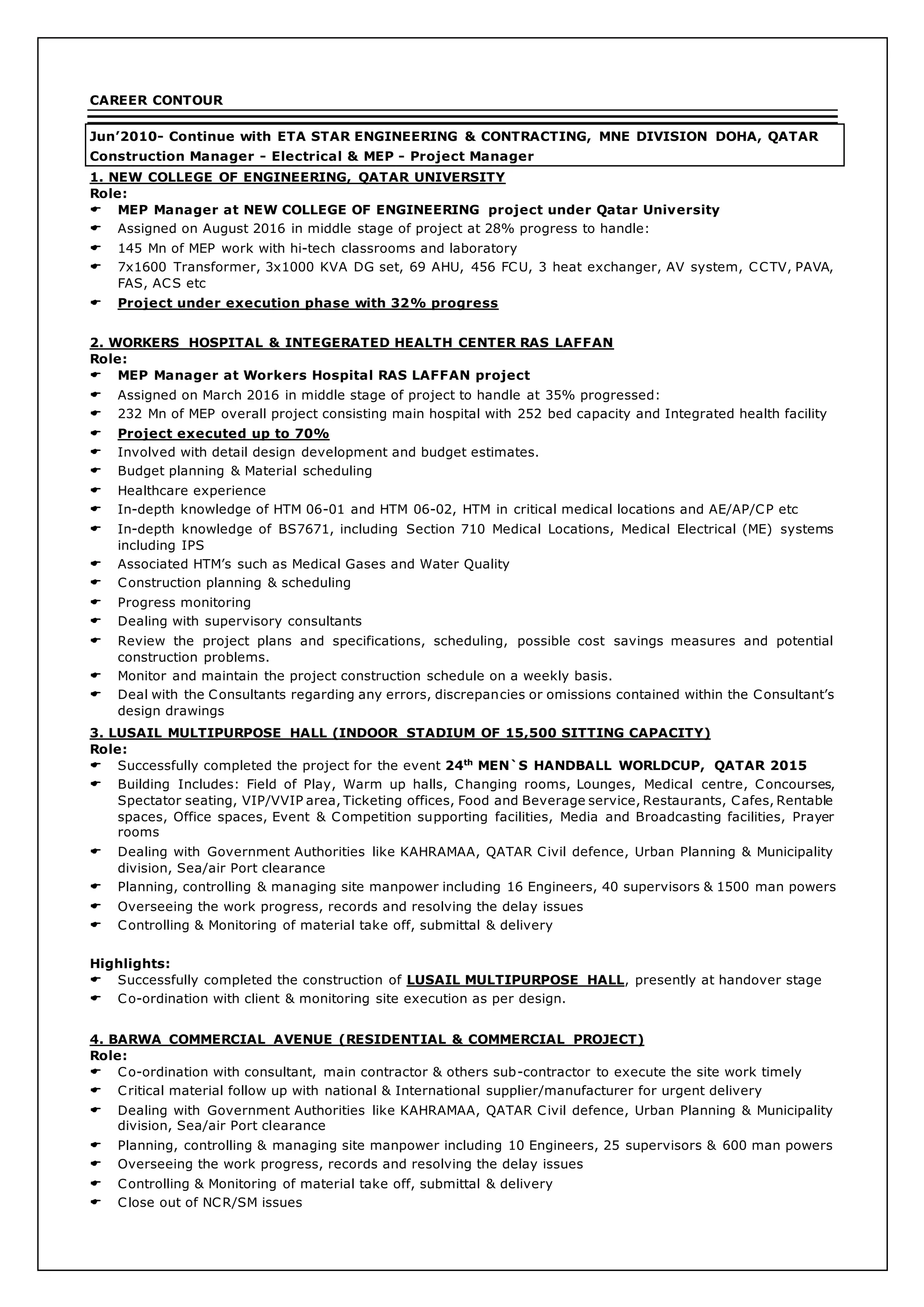 Mep manager surendra yadav 26112016 | PDF