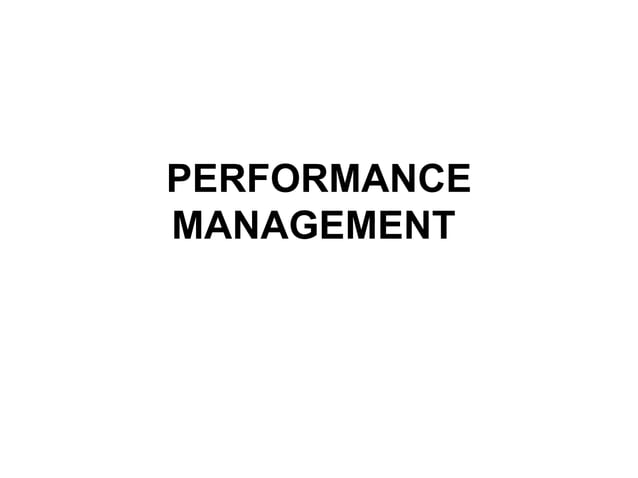 Mep Performance Management | PPT