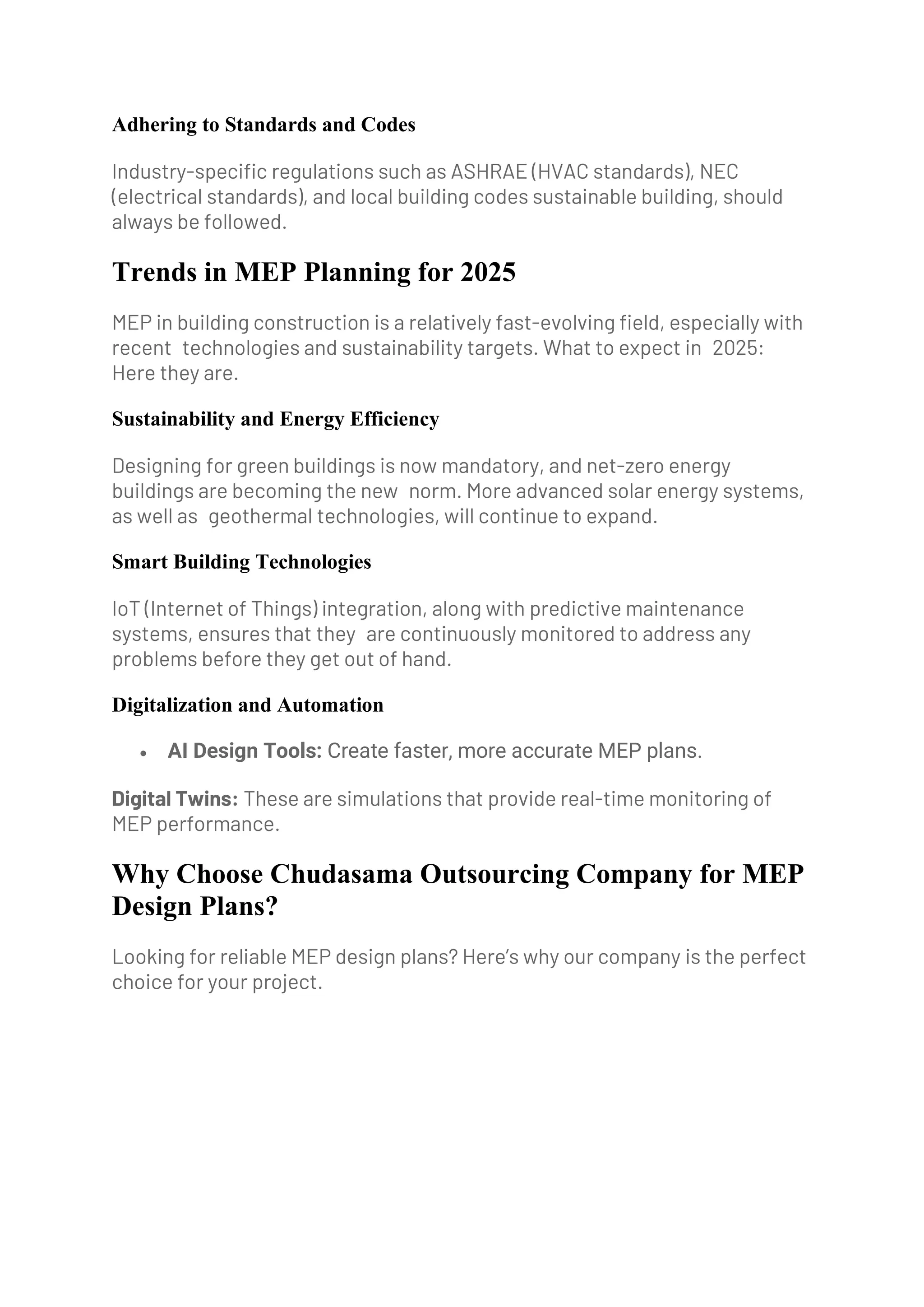 MEP Plans in Construction: Everything You Need To Know 2025 | PDF