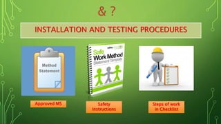 Keys of Quality in MEP activities | PPTX