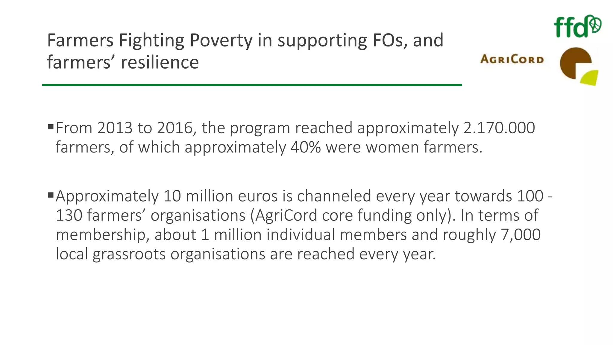 Farmers fighting climate change in developing countries | PPT