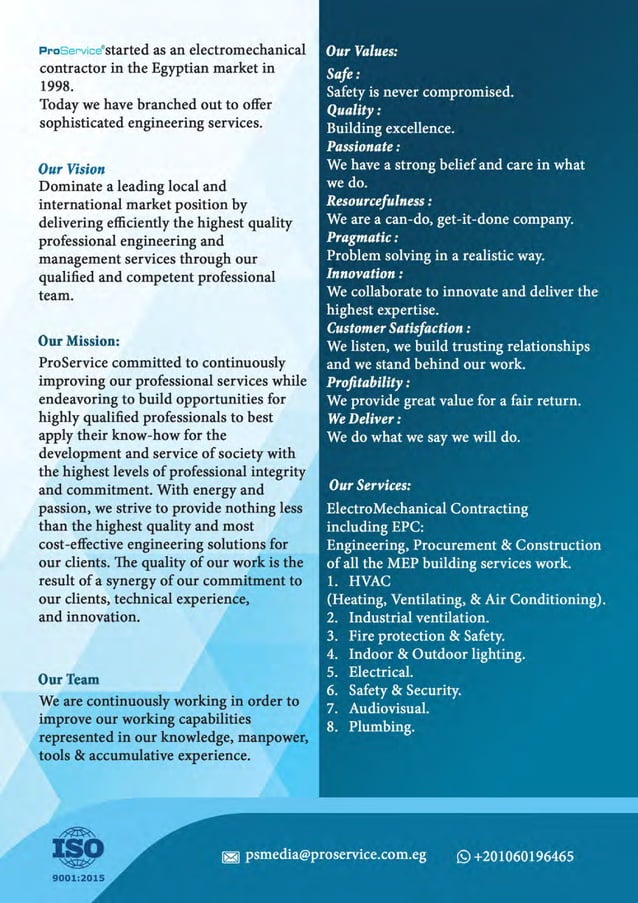 MEP Electromechanical Contracting | PDF