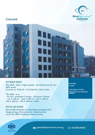 MEP Electromechanical Contracting | PDF