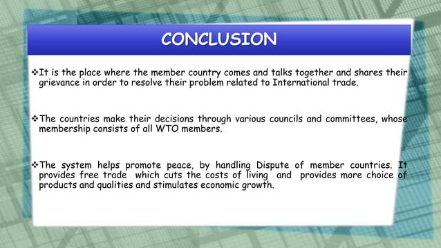 ppt on WTO | PPTX