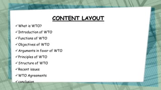 ppt on WTO | PPTX