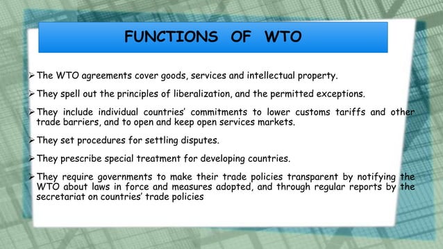 ppt on WTO | PPTX