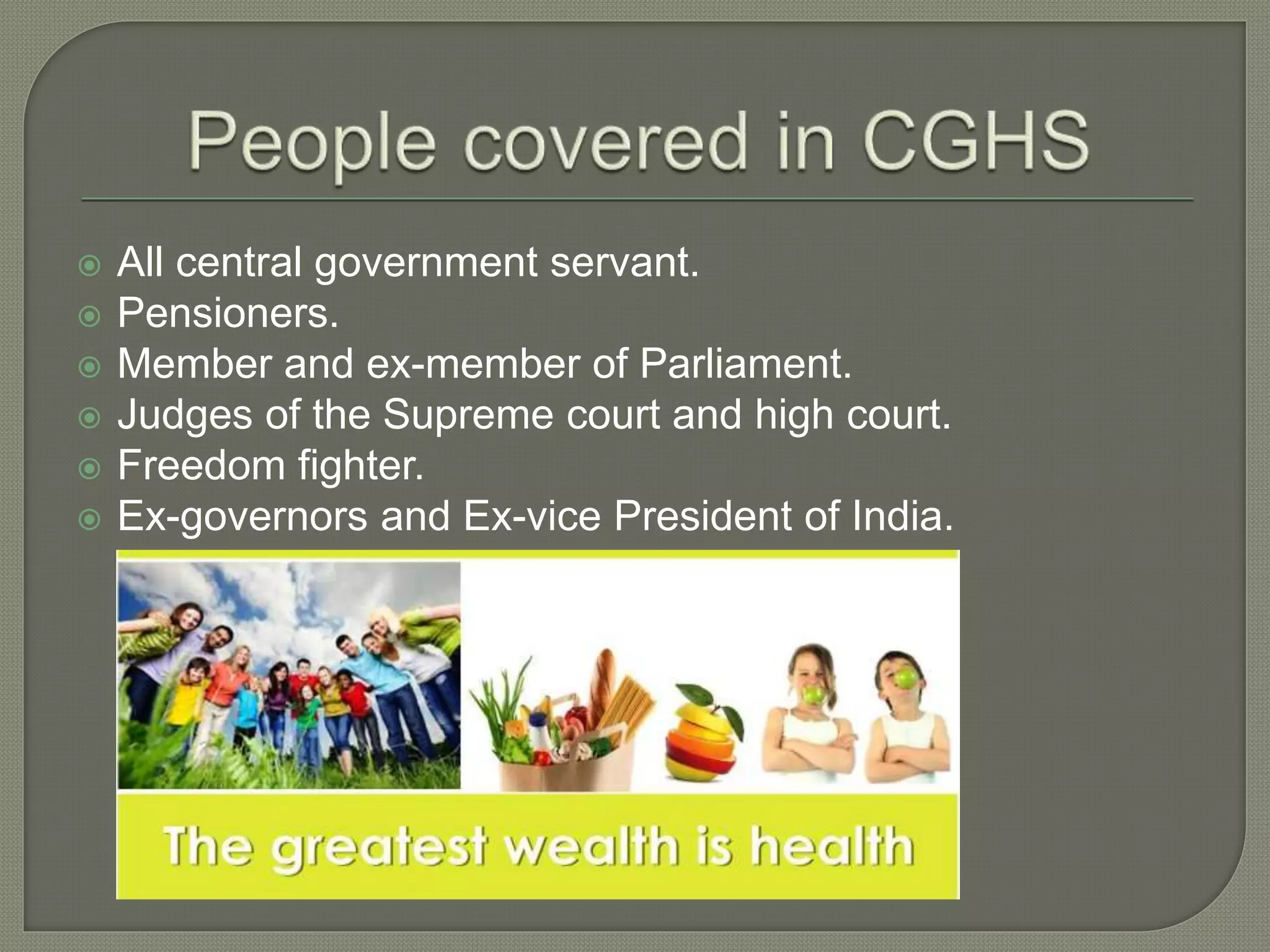central government health scheme | PPTX