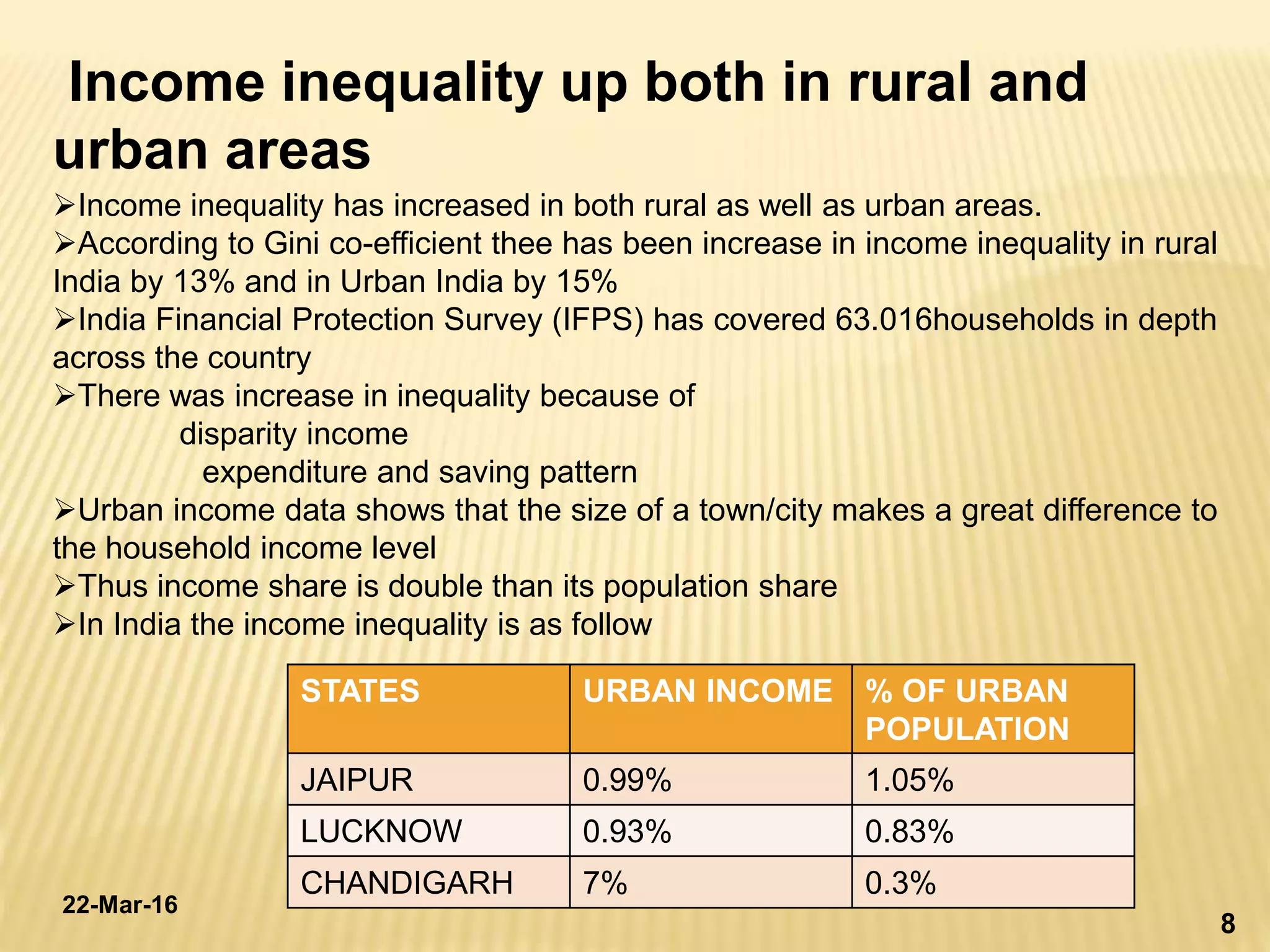 Income Inequality presentation | PPTX