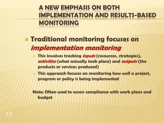 Monitoring and Evaluation: Lesson 2 | PDF