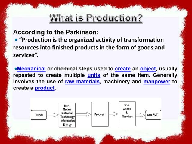 Managerial Economics Production Analysis ppt by NDP | PPTX | Business ...