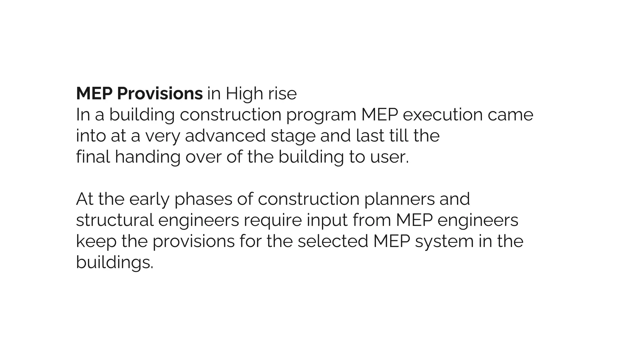 MEP services in High rise buildings.pptx