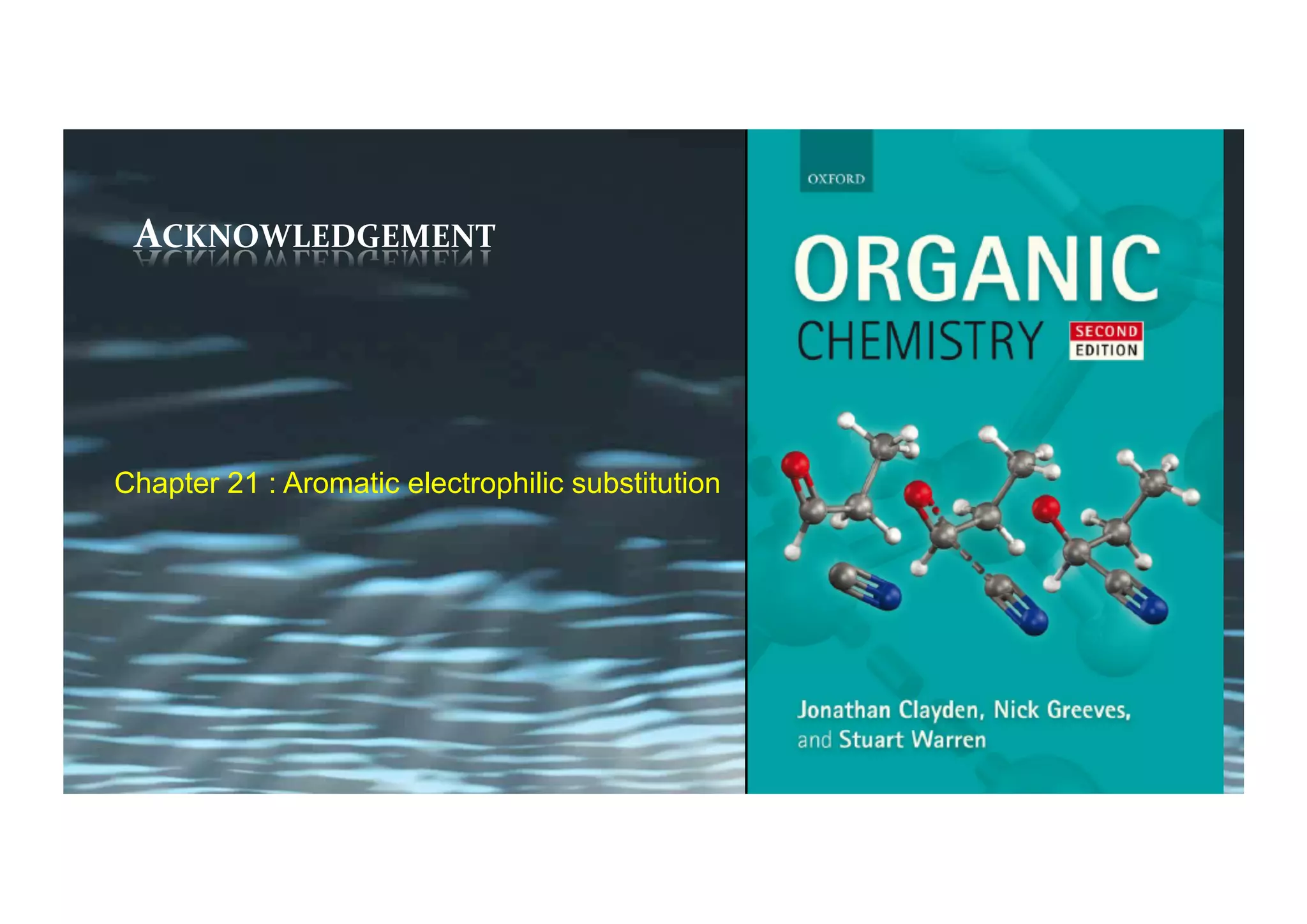 Aromatic electrophilic substitution | PDF