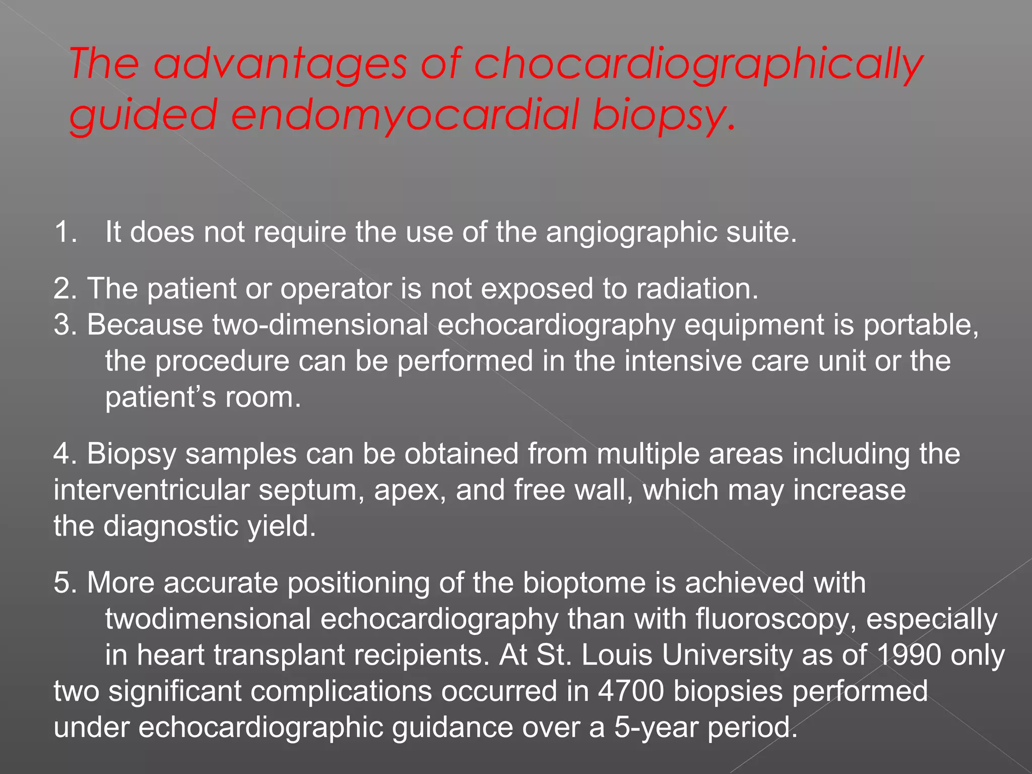 Endomyocardial Biopsy | PPT